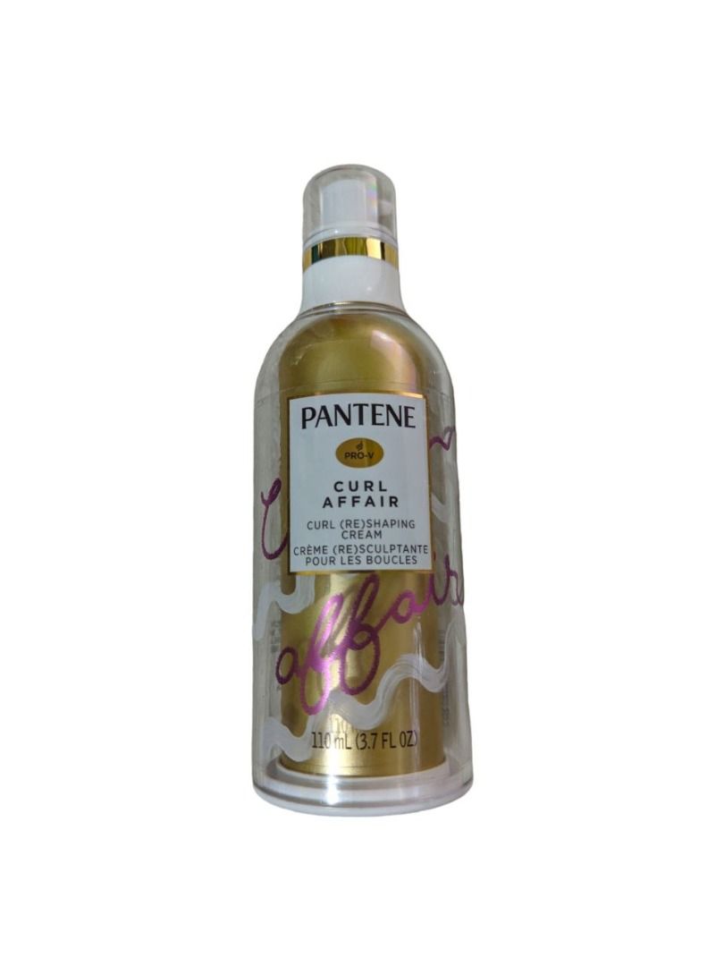Pantene Curl Affair Curl Reshaping Cream, Sulfate Free 110mL, Beauty & Personal Care, Hair on ...