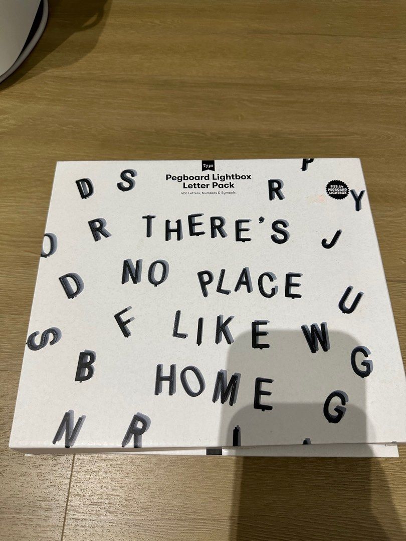 Pegboard letters pack, Hobbies & Toys, Stationery & Craft, Occasions ...