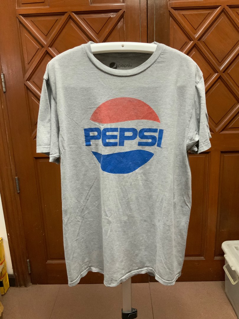 Pepsi logo tshirt, Men's Fashion, Tops & Sets, Tshirts & Polo Shirts on ...