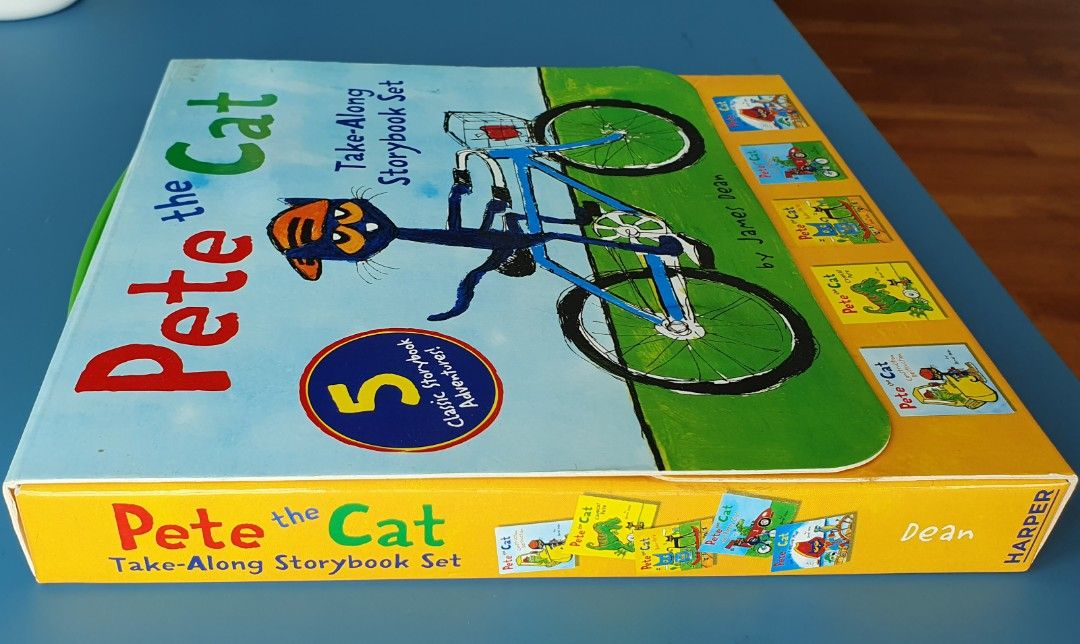 Pete the Cat (5 Book Set), Hobbies & Toys, Books & Magazines, Children ...