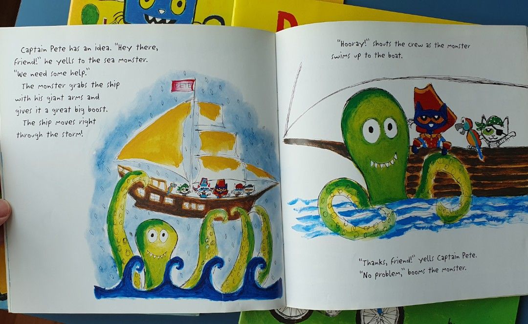 Pete the Cat (5 Book Set), Hobbies & Toys, Books & Magazines, Children ...