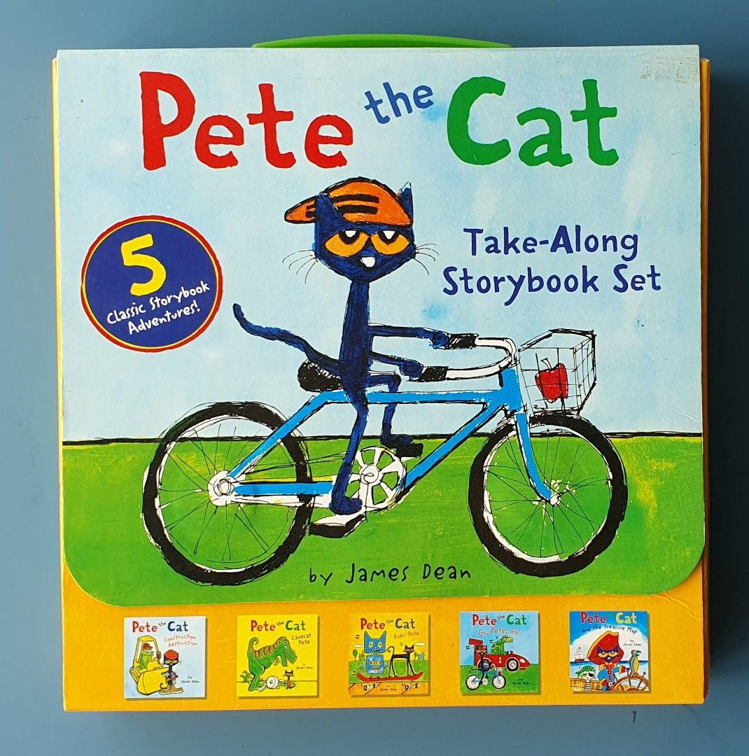 Pete the Cat (5 Book Set), Hobbies & Toys, Books & Magazines, Children ...