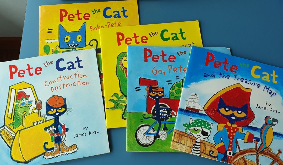 Pete the Cat (5 Book Set), Hobbies & Toys, Books & Magazines, Children ...