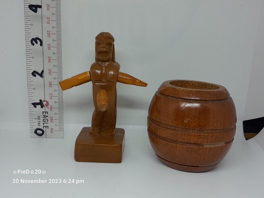 Philippine Novelty Barrel Man Adult Funny Wood, Furniture & Home Living ...