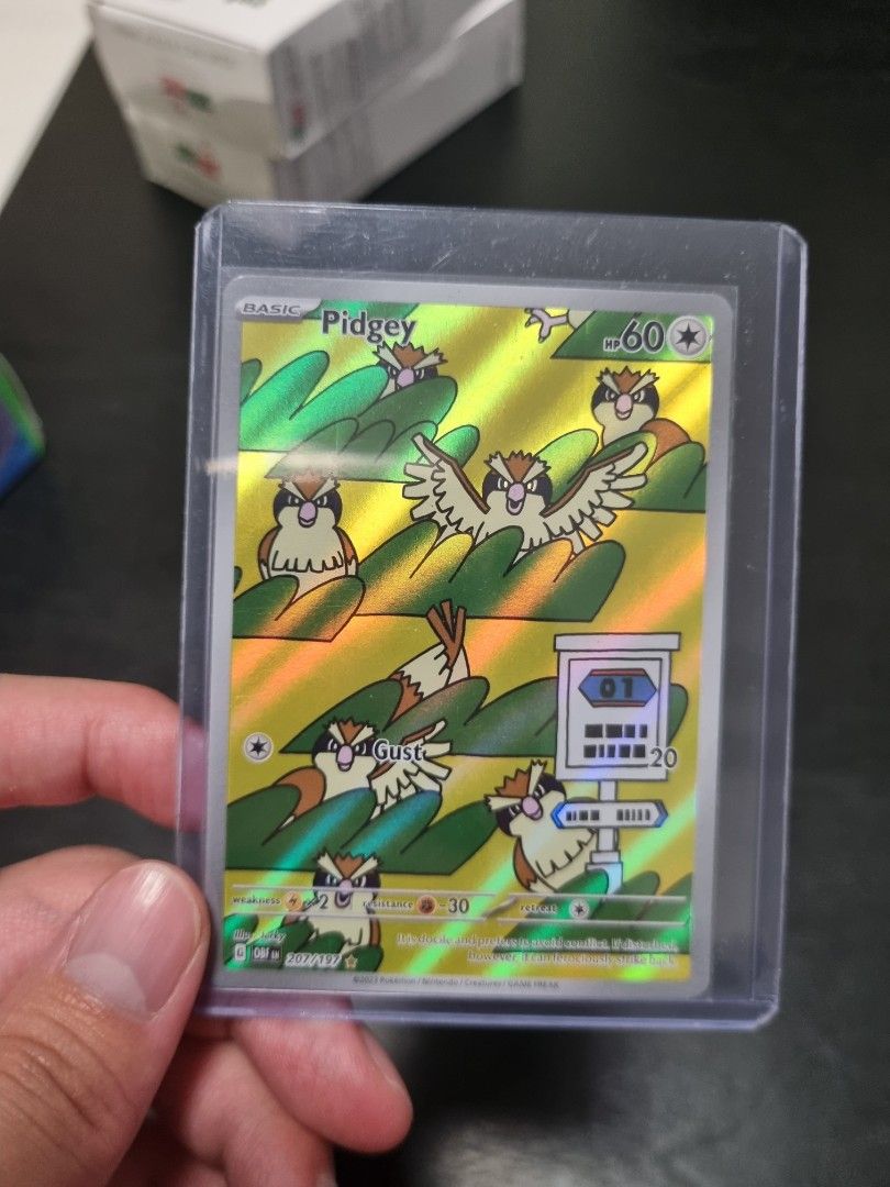 Pidgey AR OF (ENG), Hobbies & Toys, Toys & Games on Carousell