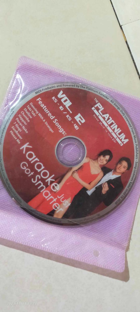 Platinum Vol. 12 CD only (KS-10/KS-40), Audio, Portable Audio ...