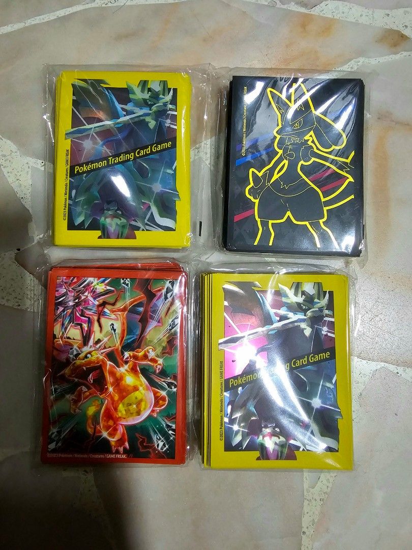 Pokemon TCG set sleeves, Hobbies & Toys, Toys & Games on Carousell