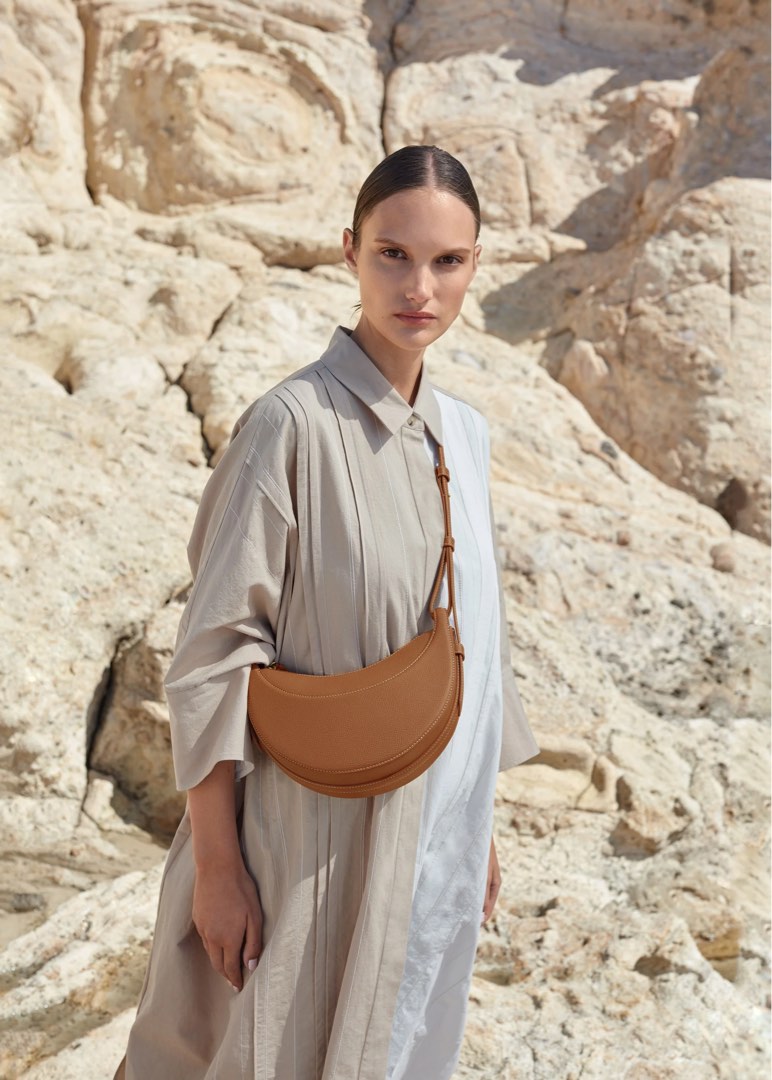 Polene Numero Dix in Camel, Luxury, Bags & Wallets on Carousell