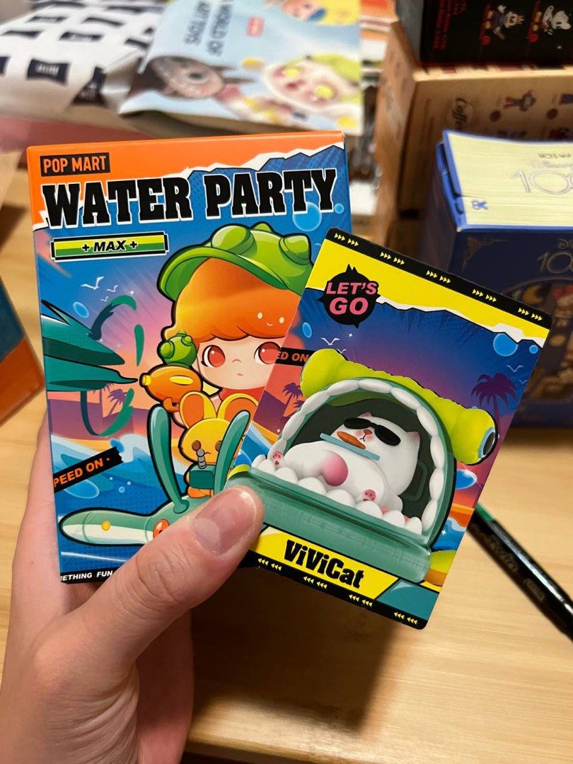 Popmart - Water Party, Hobbies & Toys, Toys & Games on Carousell