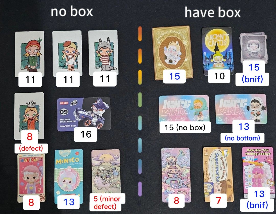 Popmart blindbox part 3, Hobbies & Toys, Toys & Games on Carousell