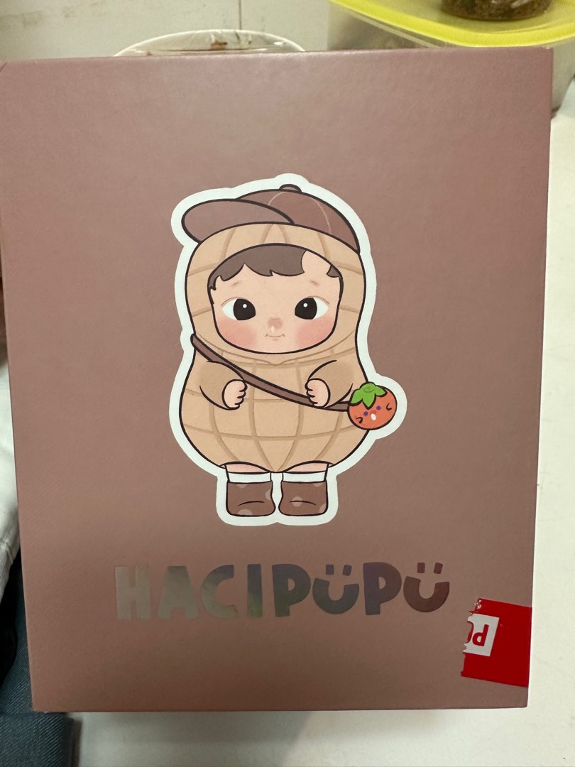 Popmart hachipupu peanut PTS, Hobbies & Toys, Toys & Games on Carousell