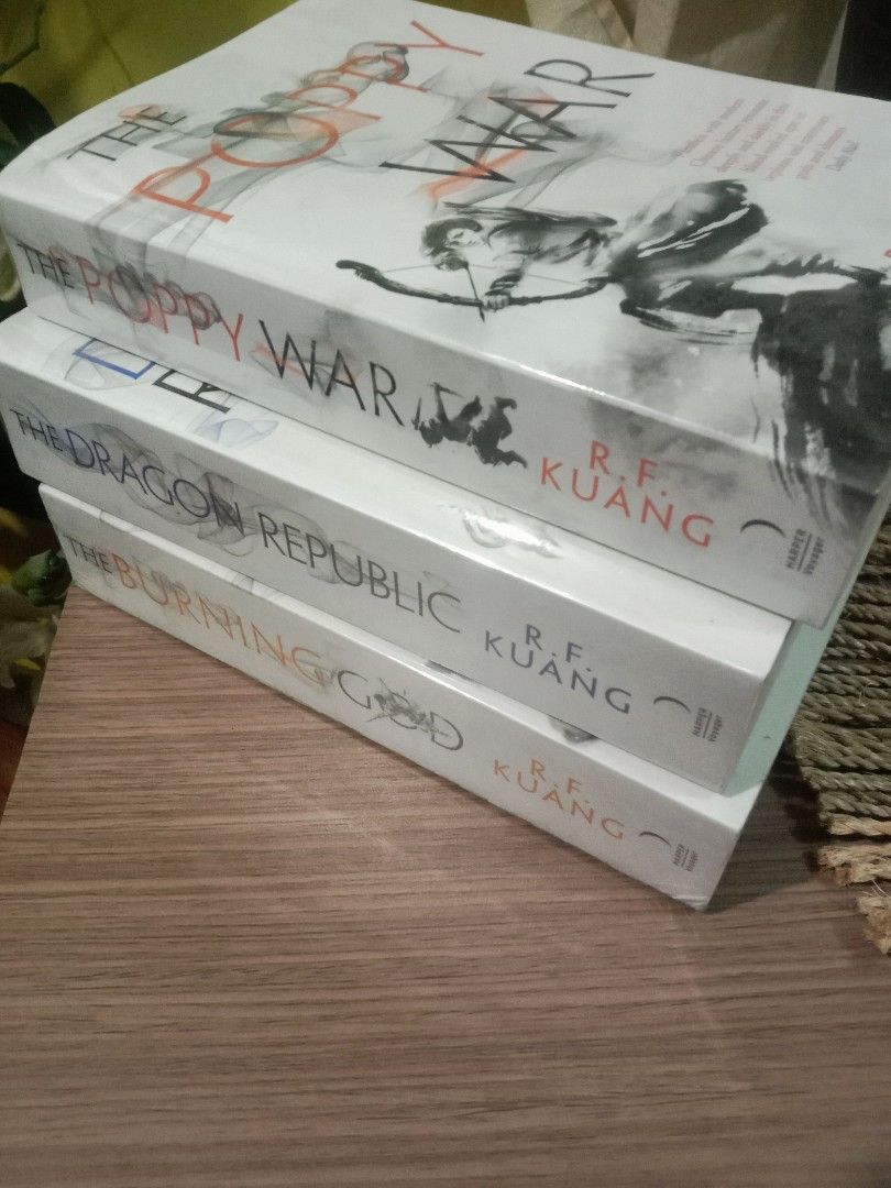 Poppy War Trilogy by R. F. Kuang [Poppy War, Dragon Republic, and ...
