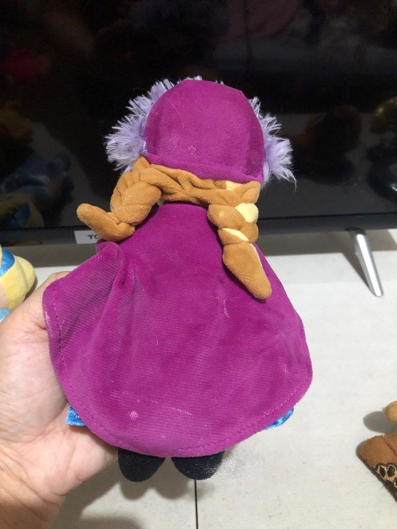 Posh Paws 7 1/2- Inch Cinderella and Anna Plush Dolls, Hobbies & Toys ...