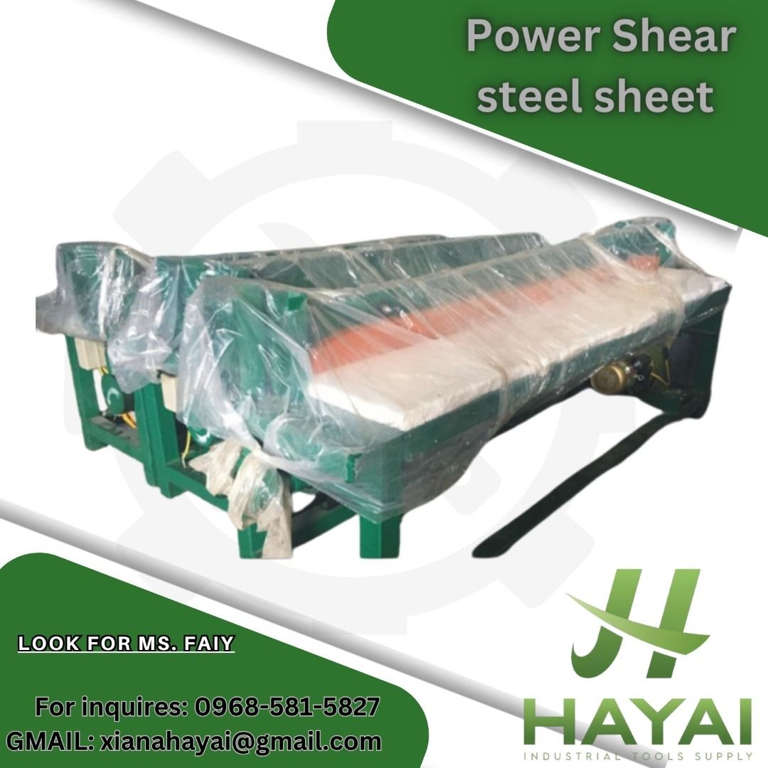 Power Shear steel sheet, Commercial & Industrial, Construction Tools ...