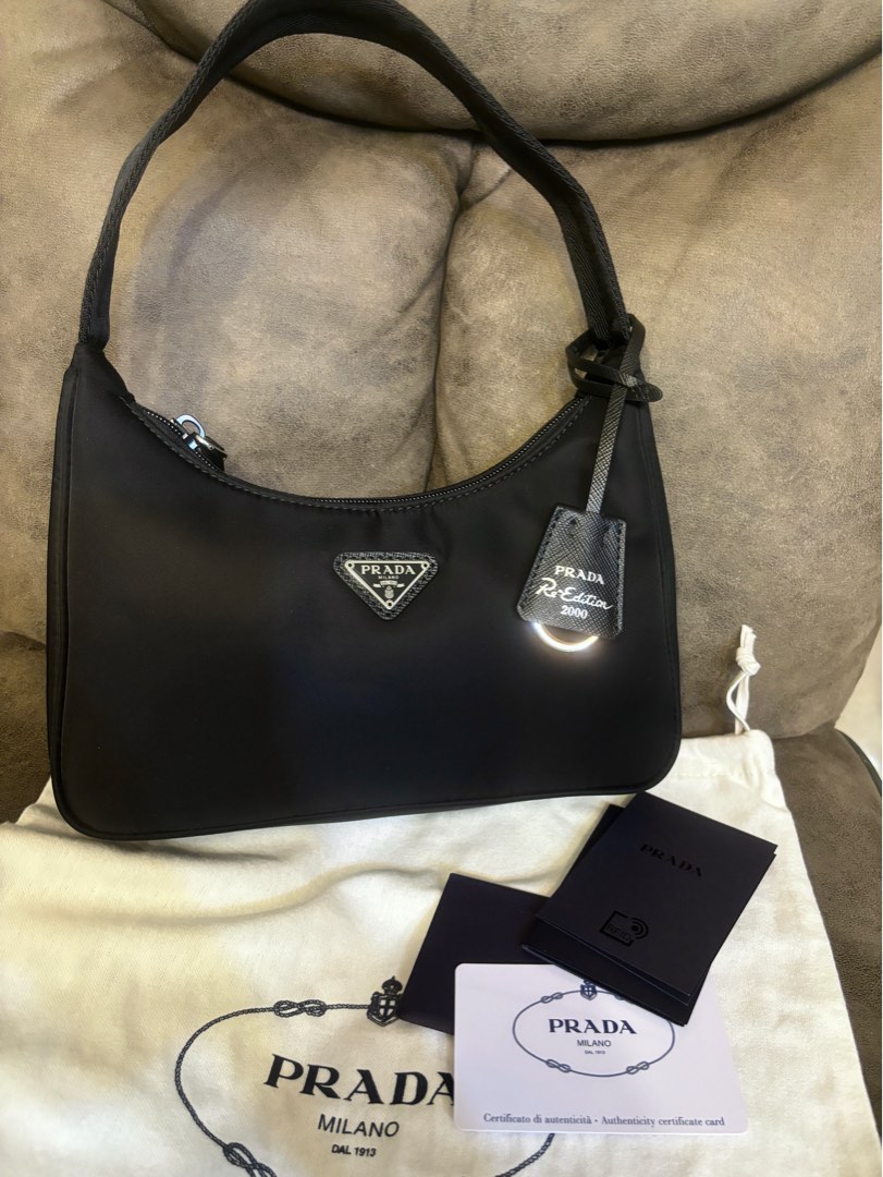 Prada 2000 hobo shoulder bag, Women's Fashion, Bags & Wallets, Shoulder Bags on Carousell