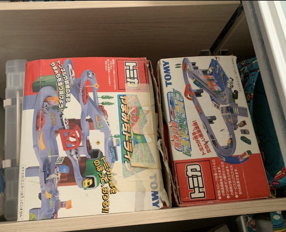 Preloved TOMI car highway, Hobbies & Toys, Toys & Games on Carousell