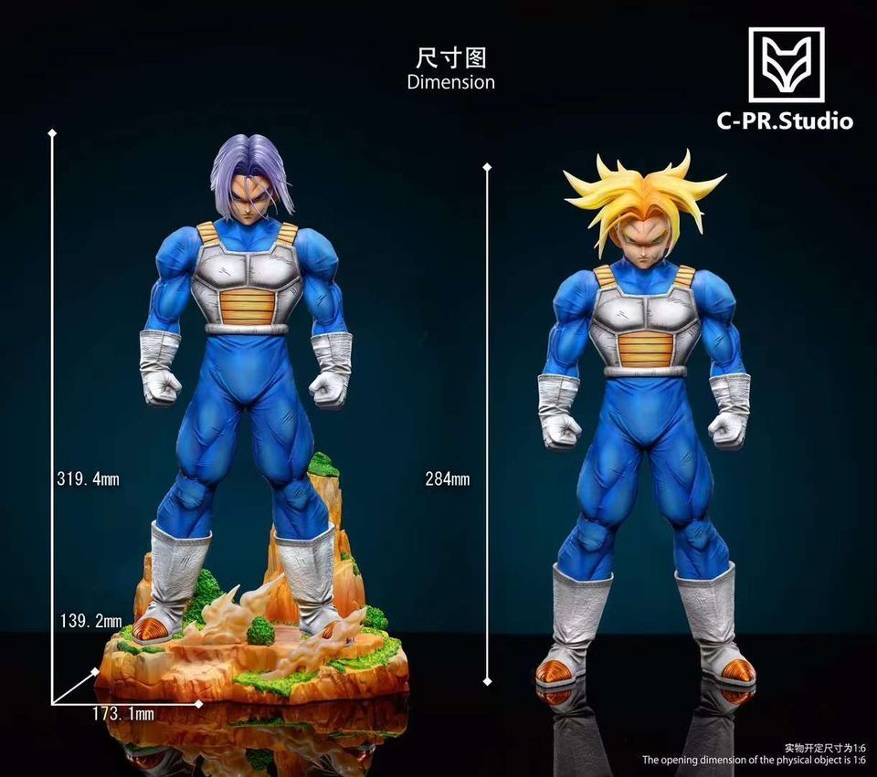 【PRE-ORDER】 CPR Studio - Battlesuit Trunks Dragon Ball Series 004 Resin ...