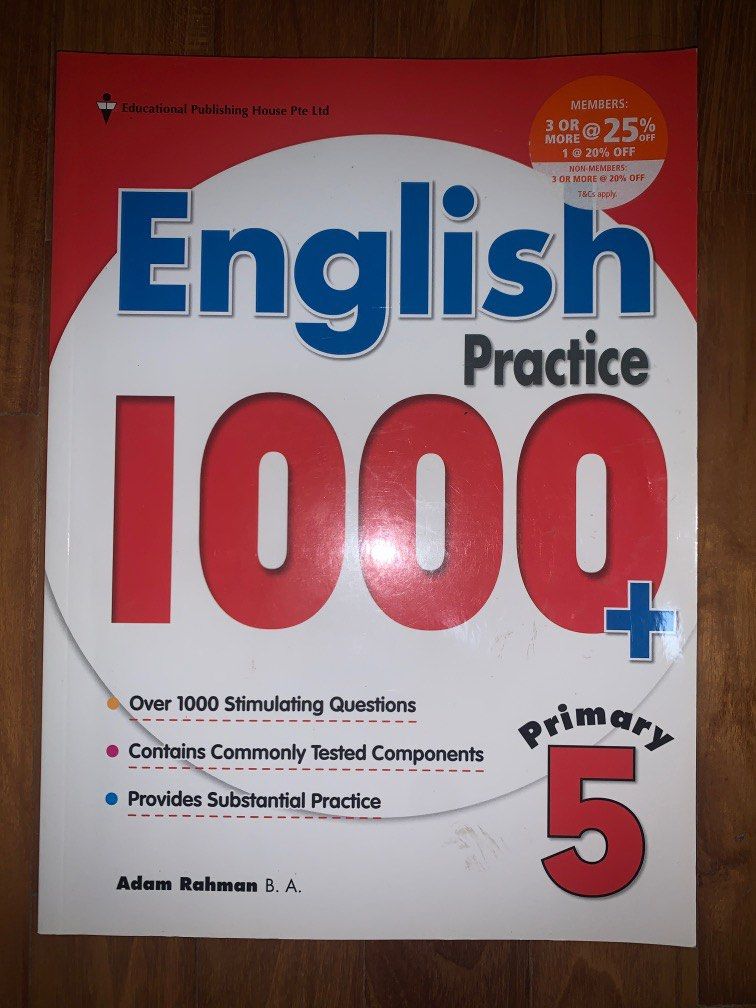 Primary 5 New English Practice Books, Hobbies & Toys, Books & Magazines ...
