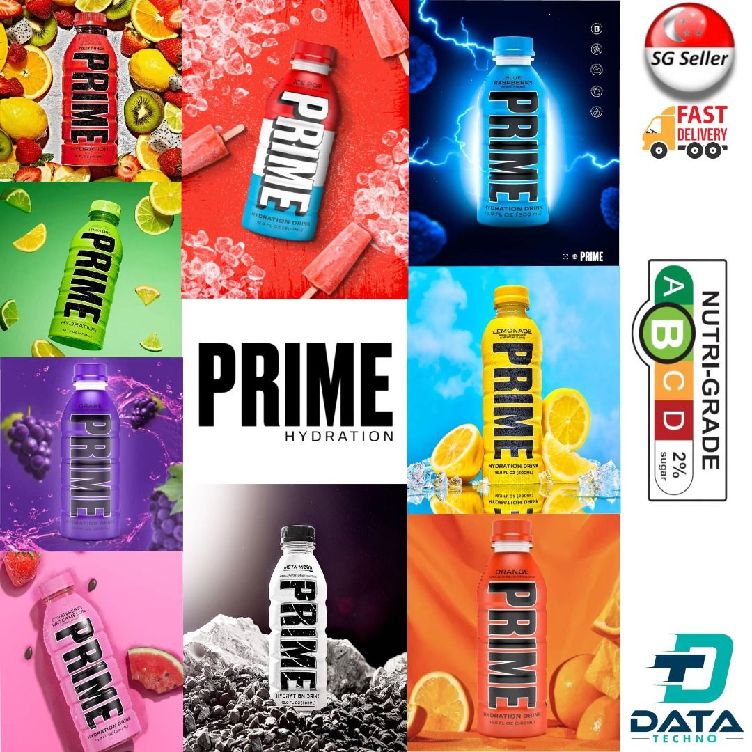 Prime Hydration Drinks Bottles (Ready Stock) Self- Collect - Flavor ...