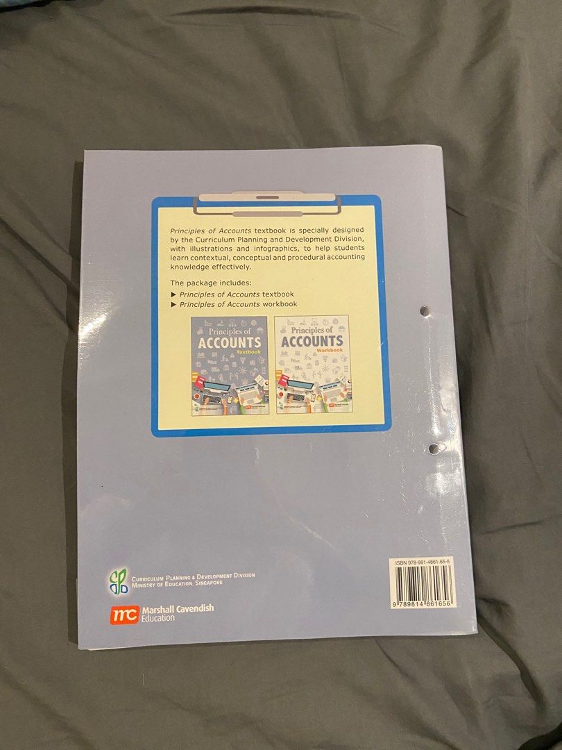 Principles of Accounts textbook, Hobbies & Toys, Books & Magazines ...