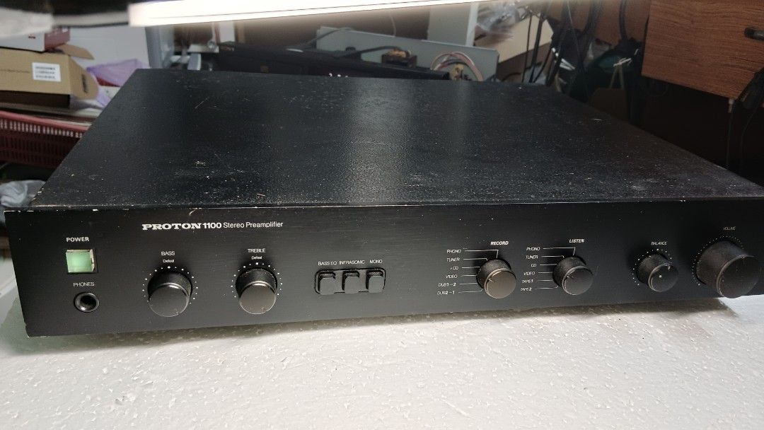 Stereo Preamplifier, Audio, Soundbars, Speakers & Amplifiers on Carousell