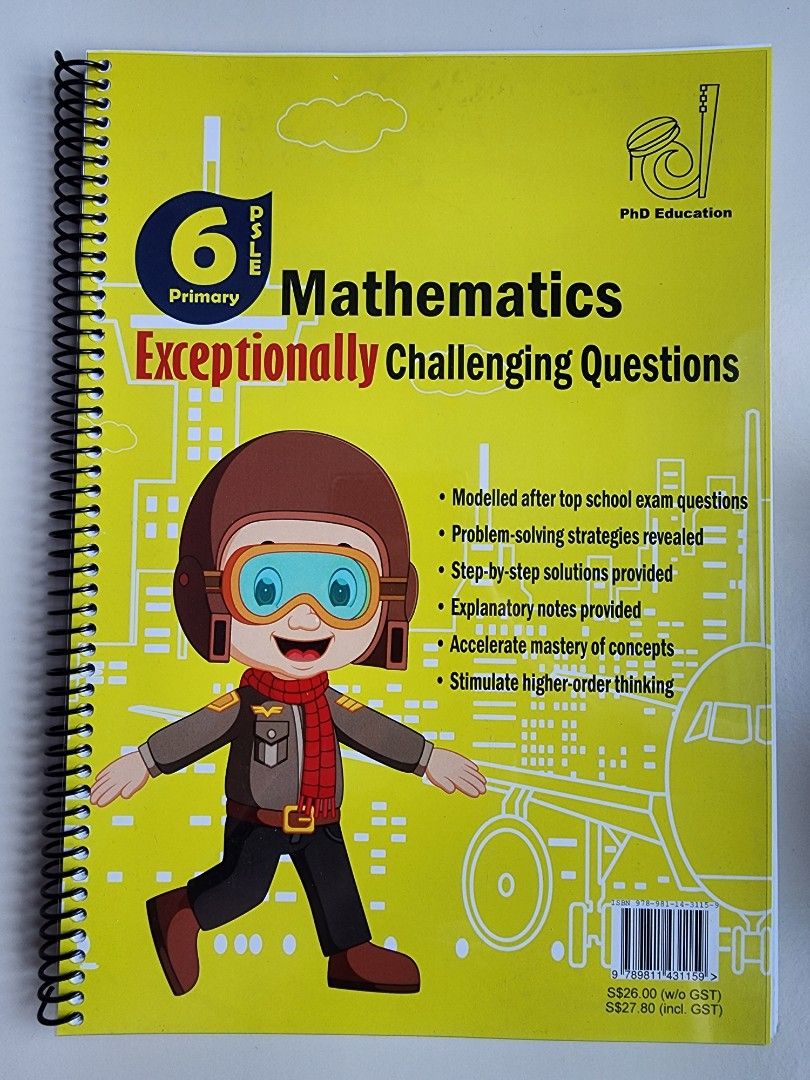 PSLE Mathematics Challenging Questions, Hobbies & Toys, Books ...