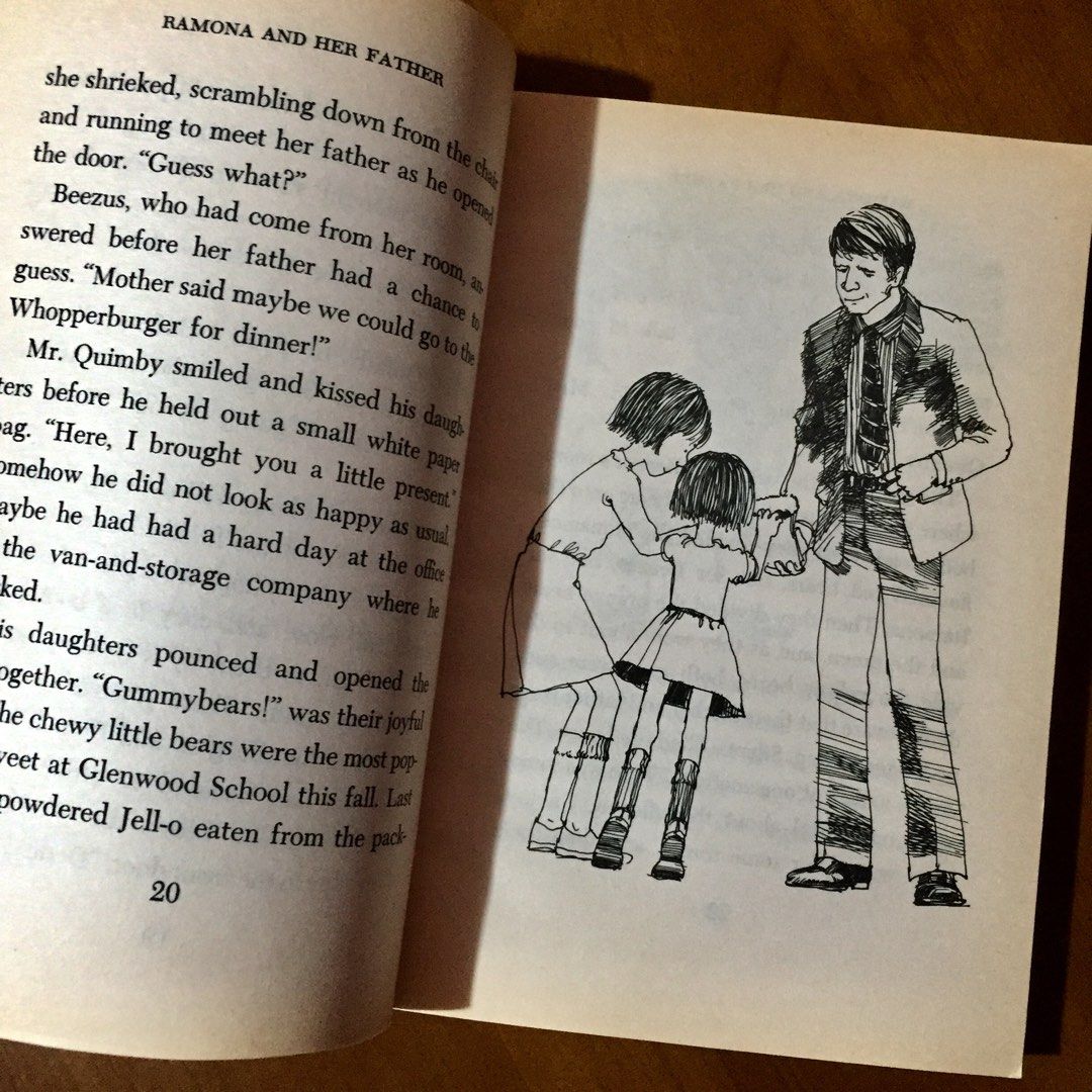 Ramona And Her Father by Beverly Cleary (Newbery Honor / Middle Grade ...