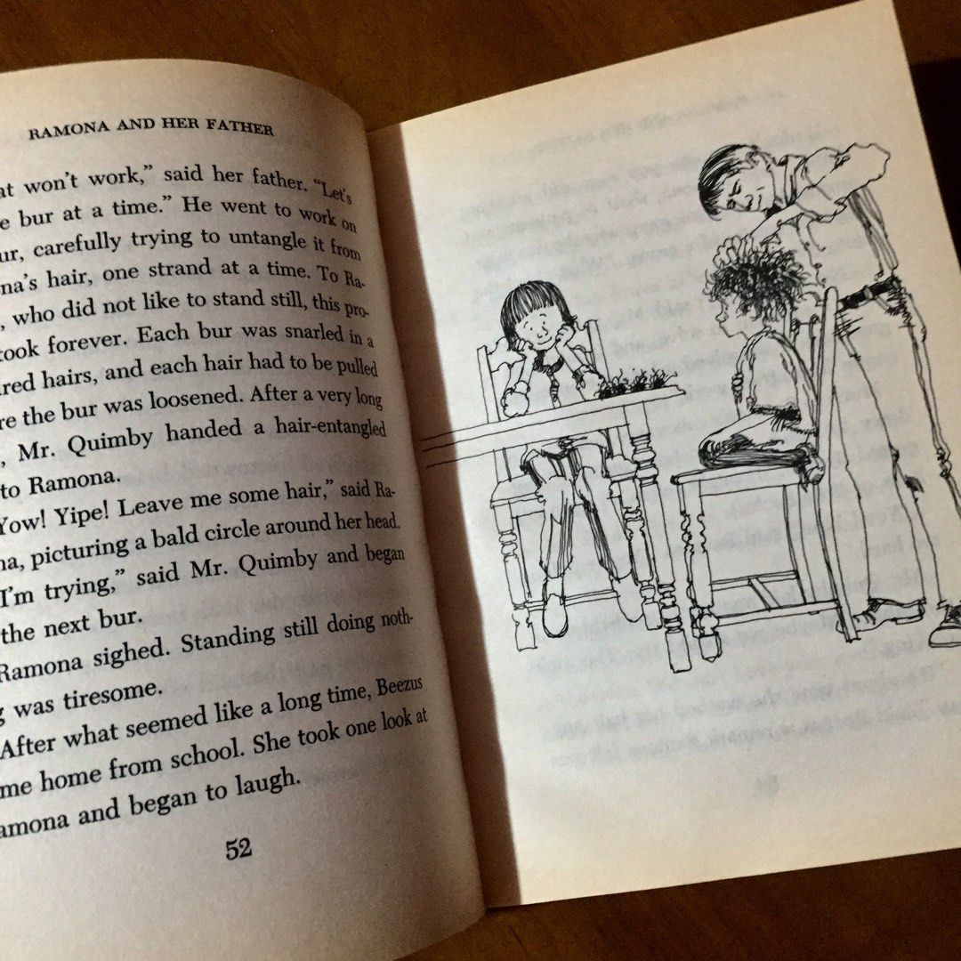 Ramona And Her Father by Beverly Cleary (Newbery Honor / Middle Grade ...
