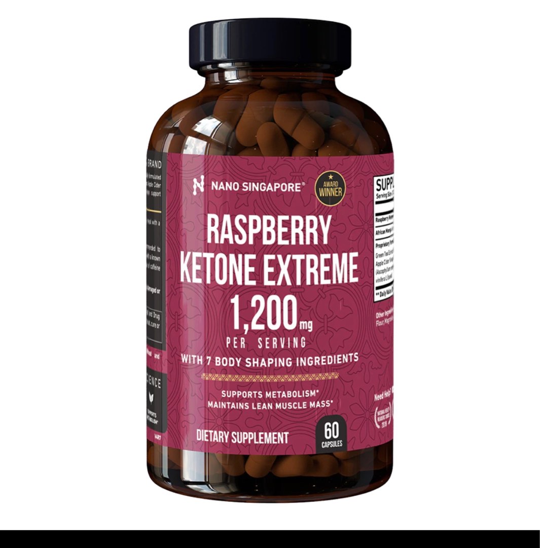 Raspberry ketones extreme, Health & Nutrition, Health Supplements ...