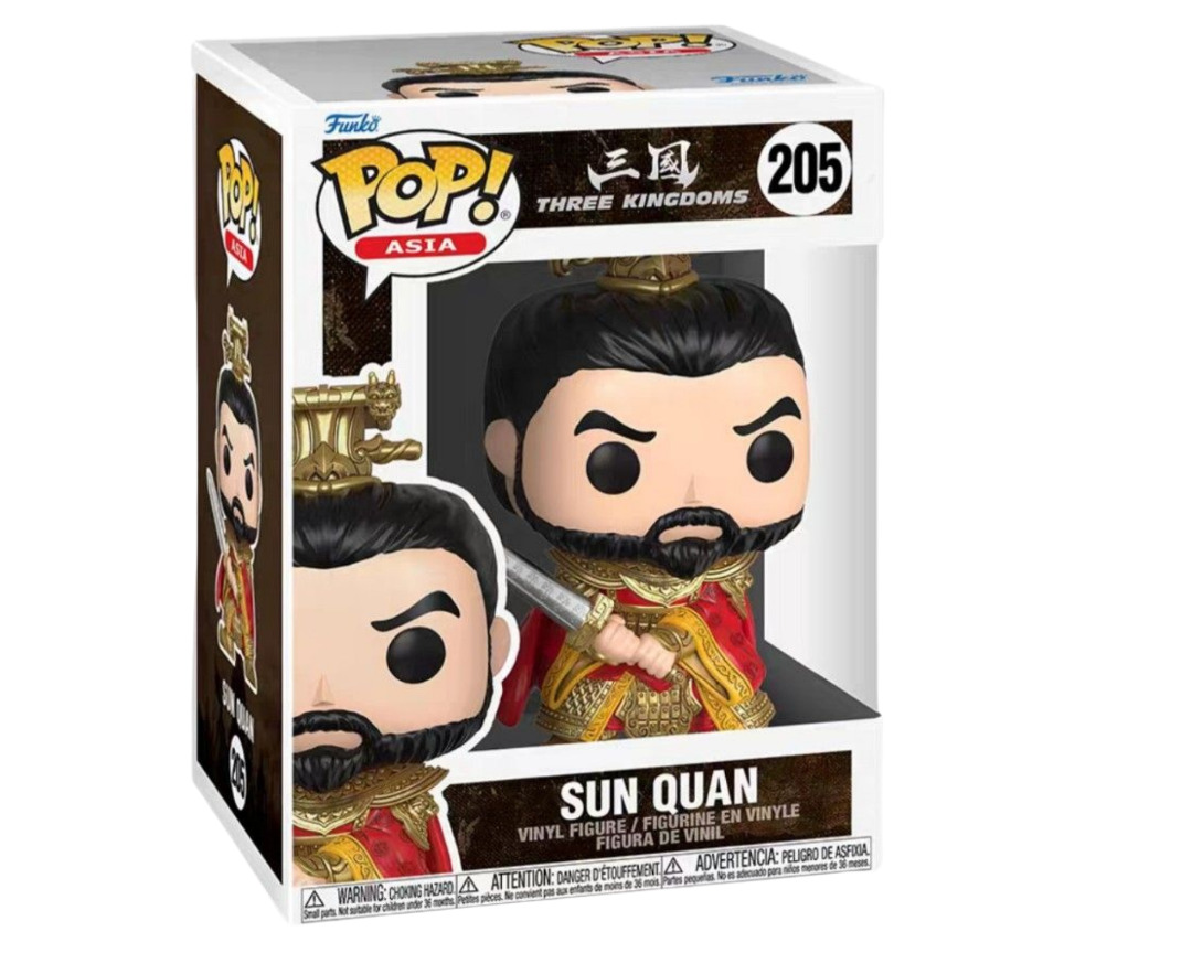 [Ready stock] Three Kingdoms - Sun Quan funko pop, Hobbies & Toys, Toys ...