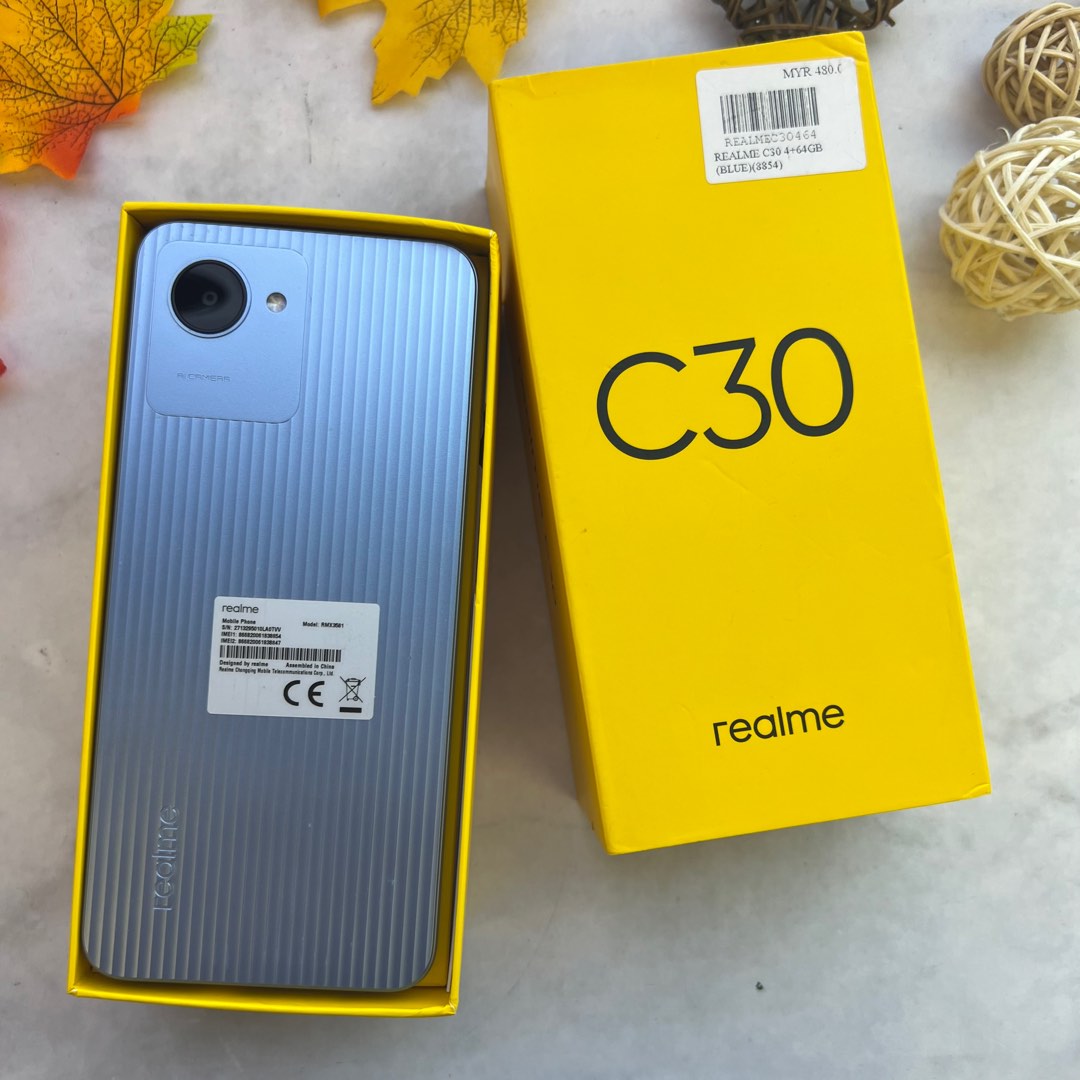 REALME C30 Blue 64 GB, Mobile Phones & Gadgets, Mobile Phones, Android ...