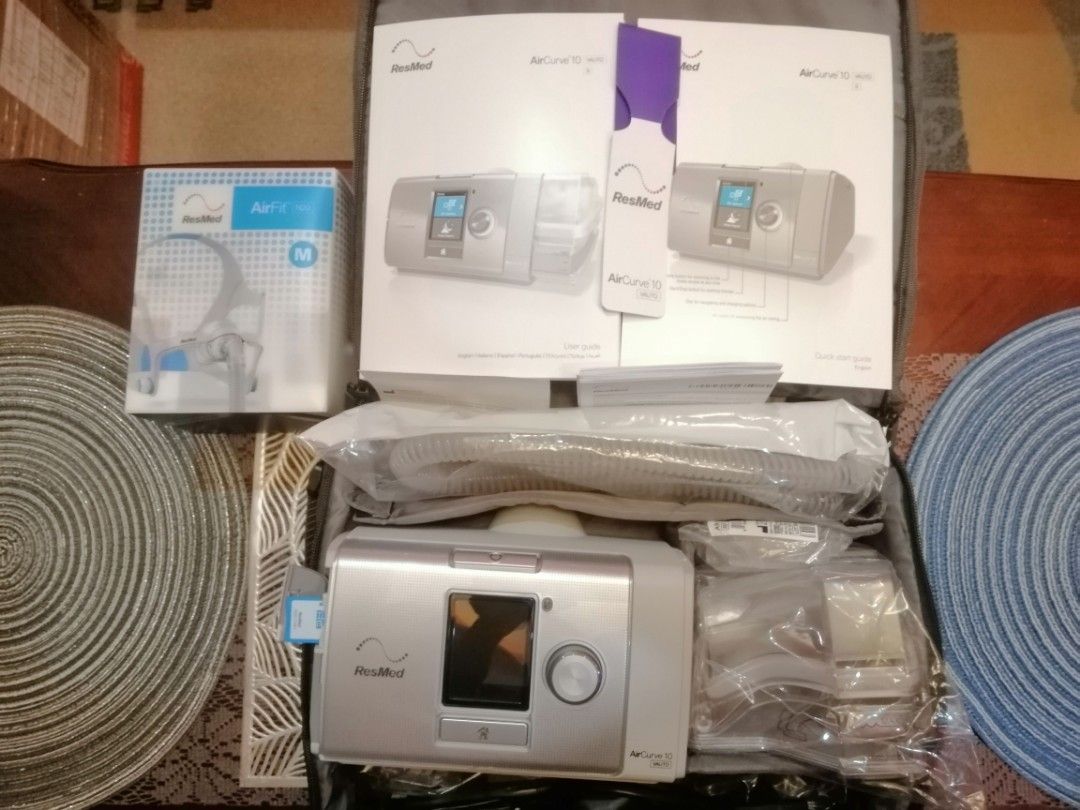 RESMED AIRCURVE VAUTO BIPAP MACHINE, Health & Nutrition, Assistive ...