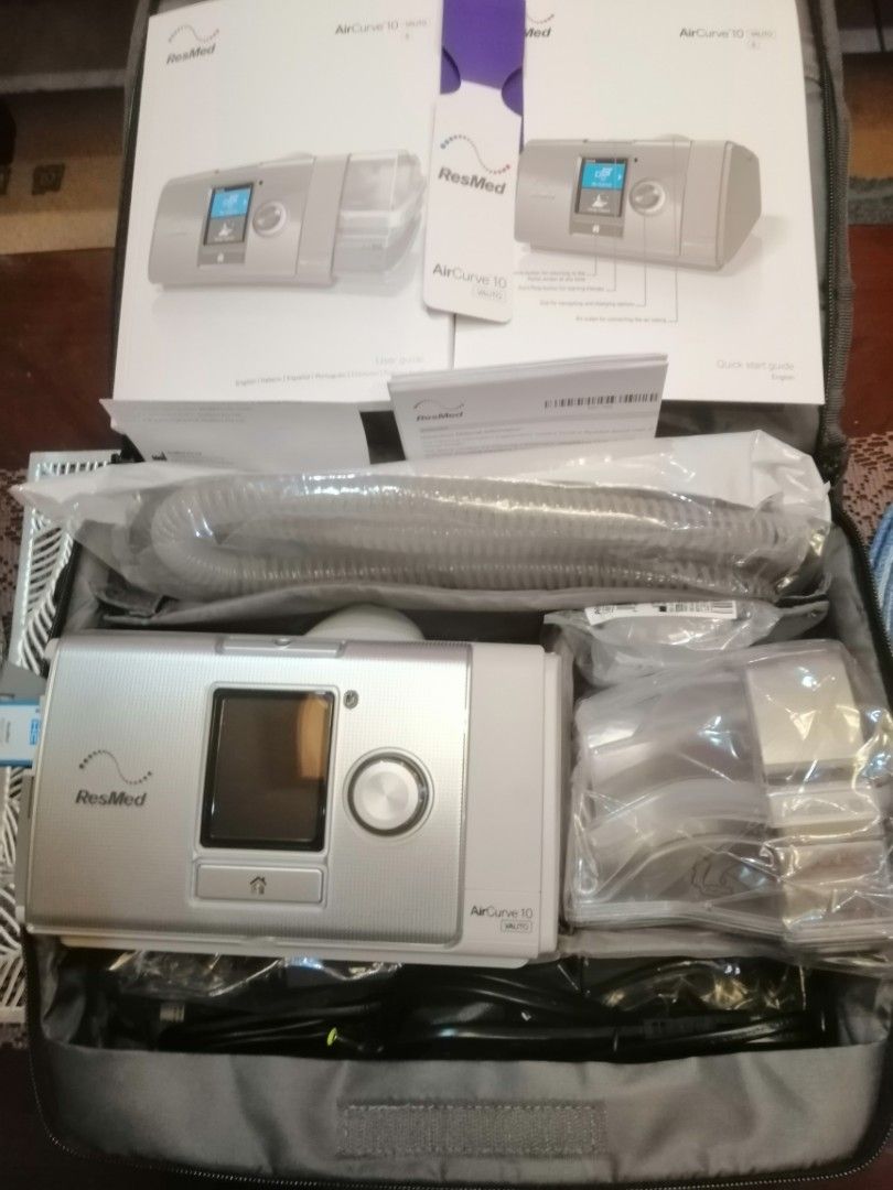 RESMED AIRCURVE VAUTO BIPAP MACHINE, Health & Nutrition, Assistive ...