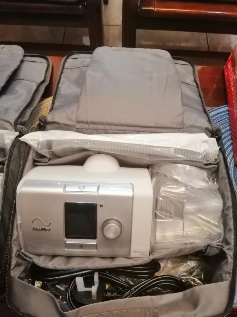 RESMED AIRCURVE VAUTO BIPAP MACHINE, Health & Nutrition, Assistive ...