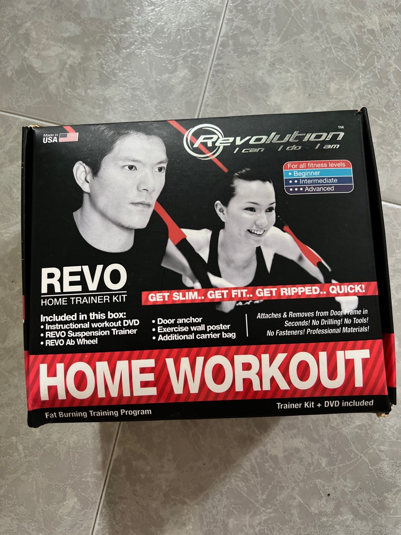 Revo home trainer kit, Sports Equipment, Exercise & Fitness, Toning ...