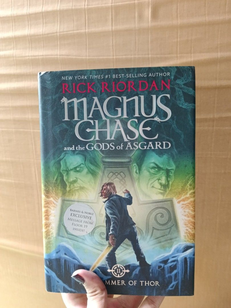 Rick Riordan magnus chase gods of asgard ship of the dead, Buku & Alat ...