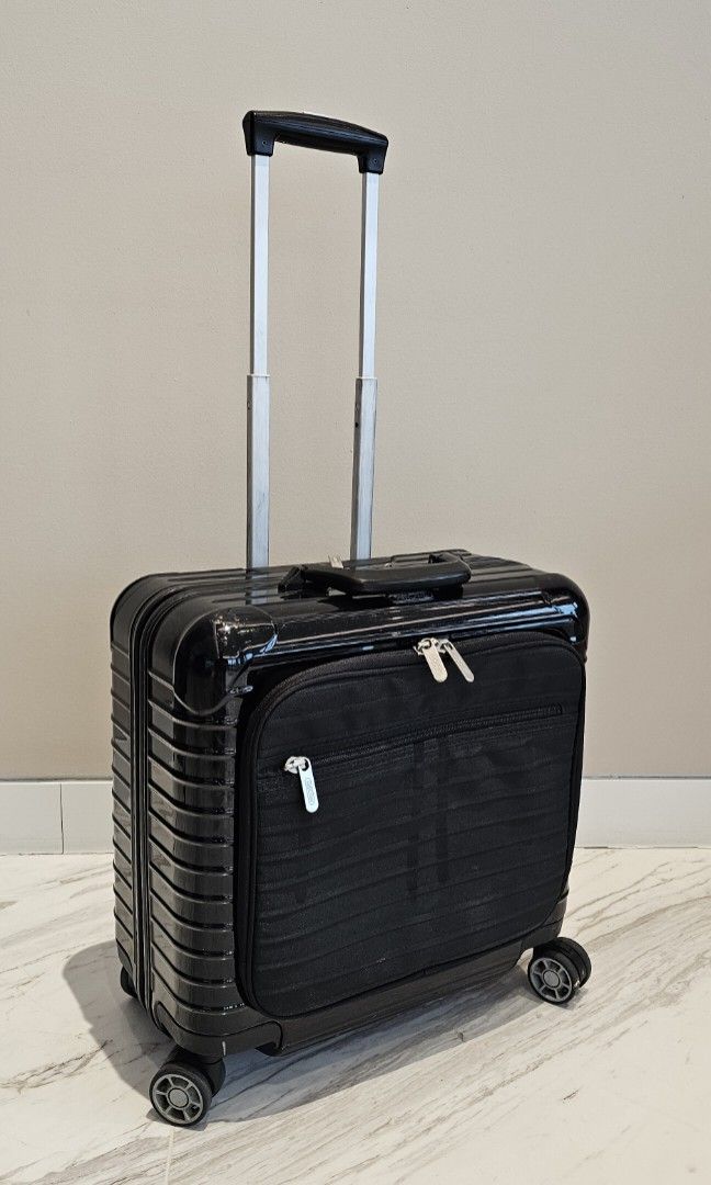 RIMOWA Salsa Deluxe Hybrid Multiwheel Business Case - Black - like NEW!, Hobbies & Toys, Travel ...