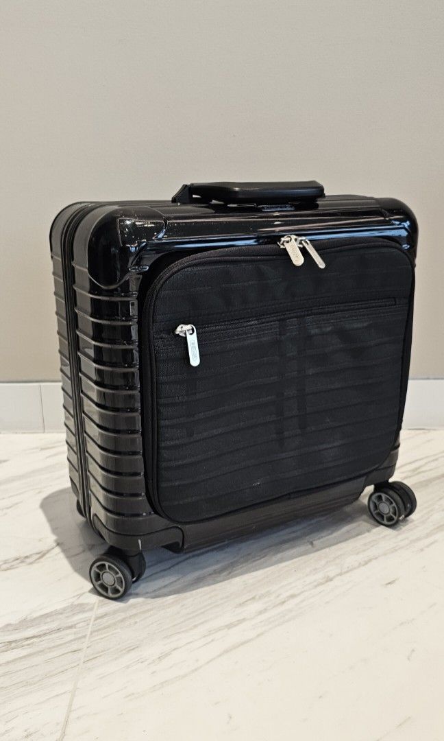 RIMOWA Salsa Deluxe Hybrid Multiwheel Business Case - Black - like NEW!, Hobbies & Toys, Travel ...