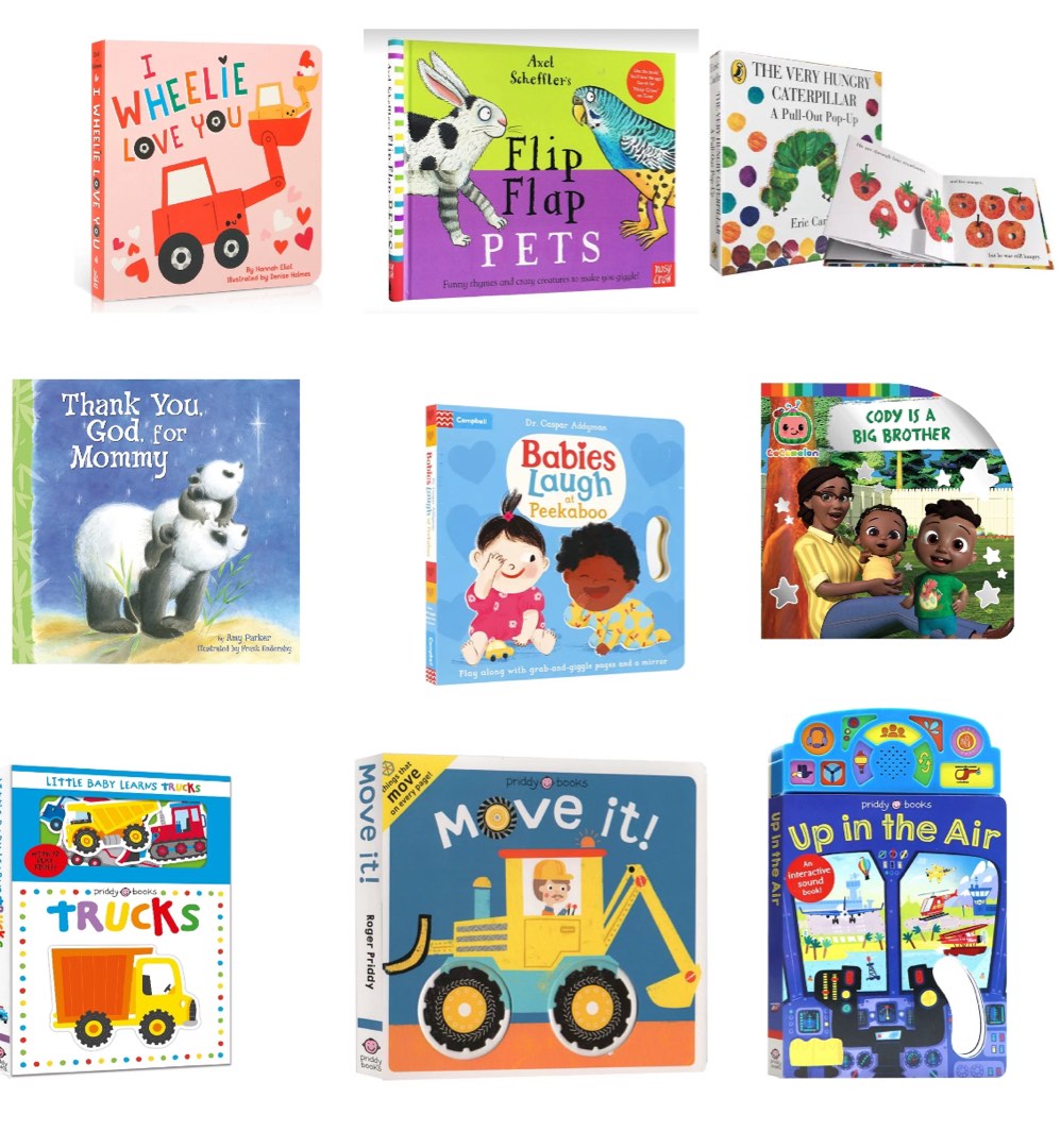 Roger Priddy On the Move/Roger Priddy Little Baby Learns: Trucks/Priddy ...