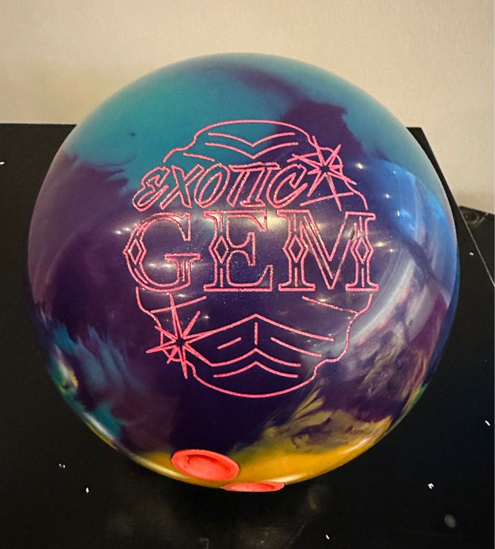 Roto Grip Exotic Gem 14Lbs Bowling Ball, Sports Equipment, Sports ...