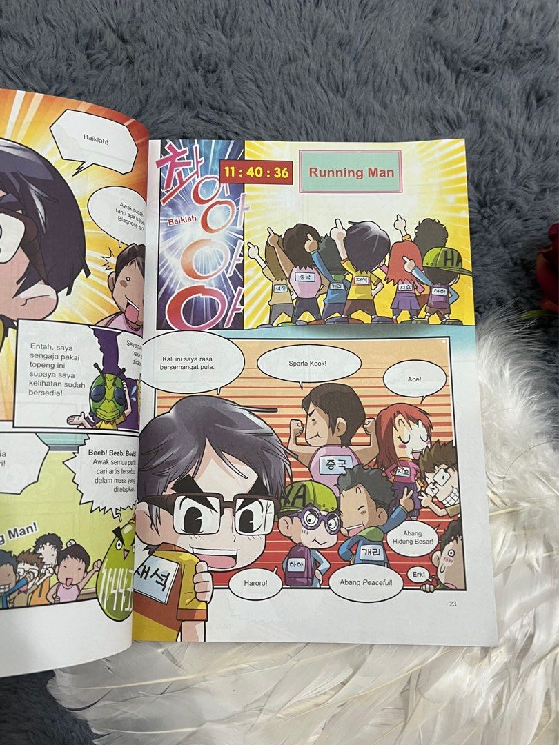 running man the comic, Hobbies & Toys, Books & Magazines, Comics ...