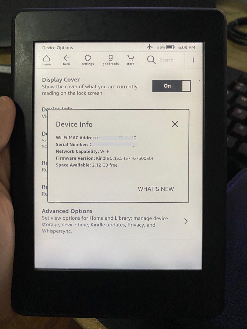 RUSH COD! Kindle Paperwhite 3 (2015, 7th Gen) 4gb | NO ADS, Black ...