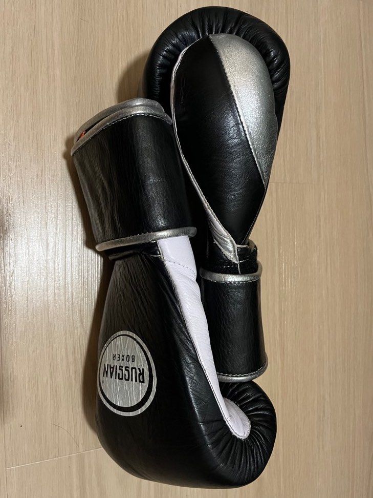 russian boxer 12 oz boxing gloves, Sports Equipment, Other Sports ...