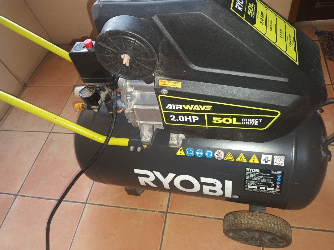 Ryobi 50L 2.0HP Direct Drive Air Compressor, Everything Else, Others on ...