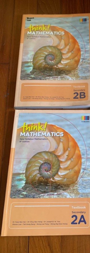 S2 math textbook, Hobbies & Toys, Books & Magazines, Textbooks on Carousell