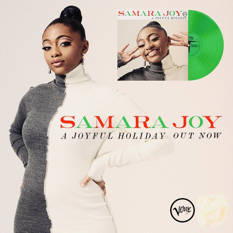 SAMARA JOY - A Joyful Holiday (Signed Emerald Green Vinyl)Brand-New ...