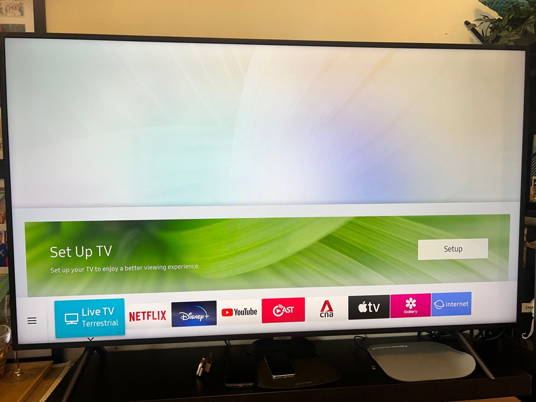 Samsung 55 inch Smart TV, TV & Home Appliances, TV & Entertainment, TV ...