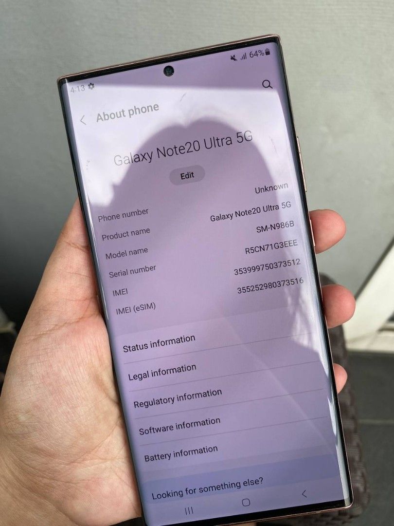 Samsung Galaxy Note20 Ultra 5g, Mobile Phones & Gadgets, Mobile Phones ...