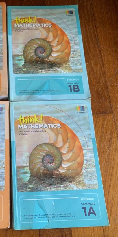Sec 1 Math Textbook, Hobbies & Toys, Books & Magazines, Textbooks on ...