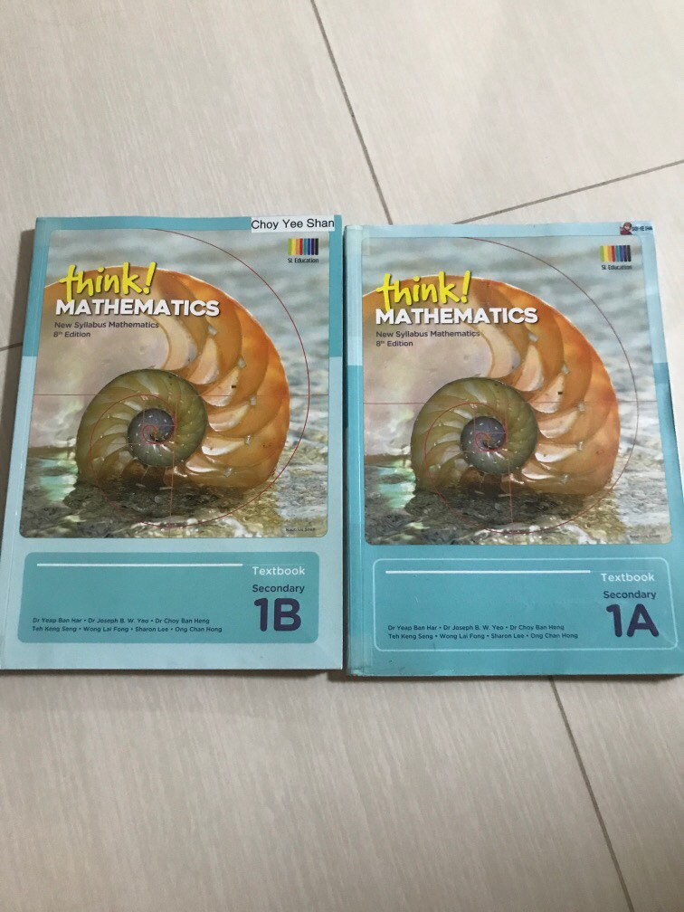 Secondary 1 textbooks, Hobbies & Toys, Books & Magazines, Textbooks on ...